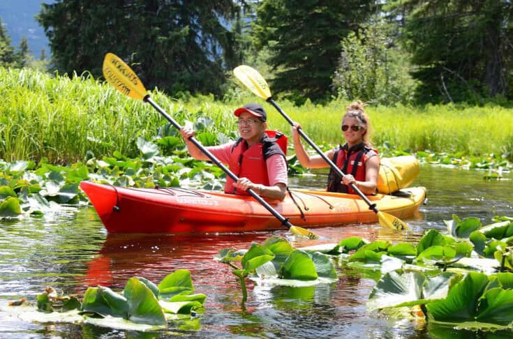 Paddling the River of Golden Dreams, Whistler